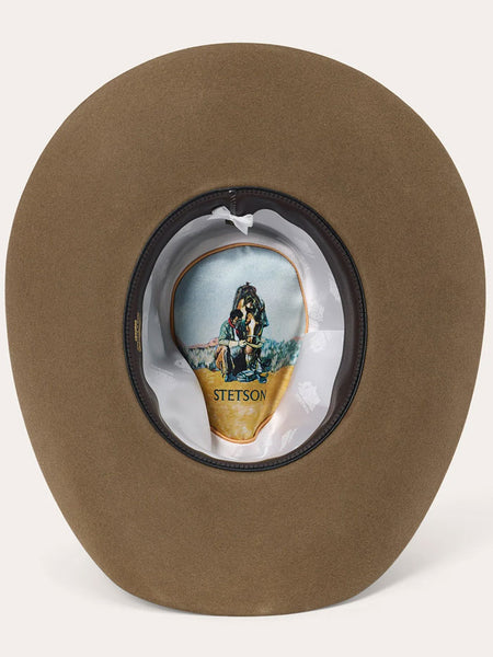 Stetson SFACST-4442B5 Acoustic 6X Pinch Front Crown Felt Hat Driftwood ...