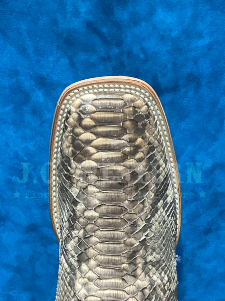 Corral A4499 Mens Python And Lamb Embroidery Square Toe Western Boot B ...