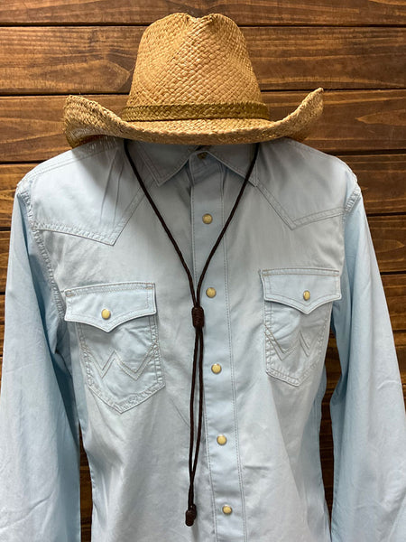 Fashionwest HH50IL-K-BR Leather Stampede String Brown – J.C. Western® Wear